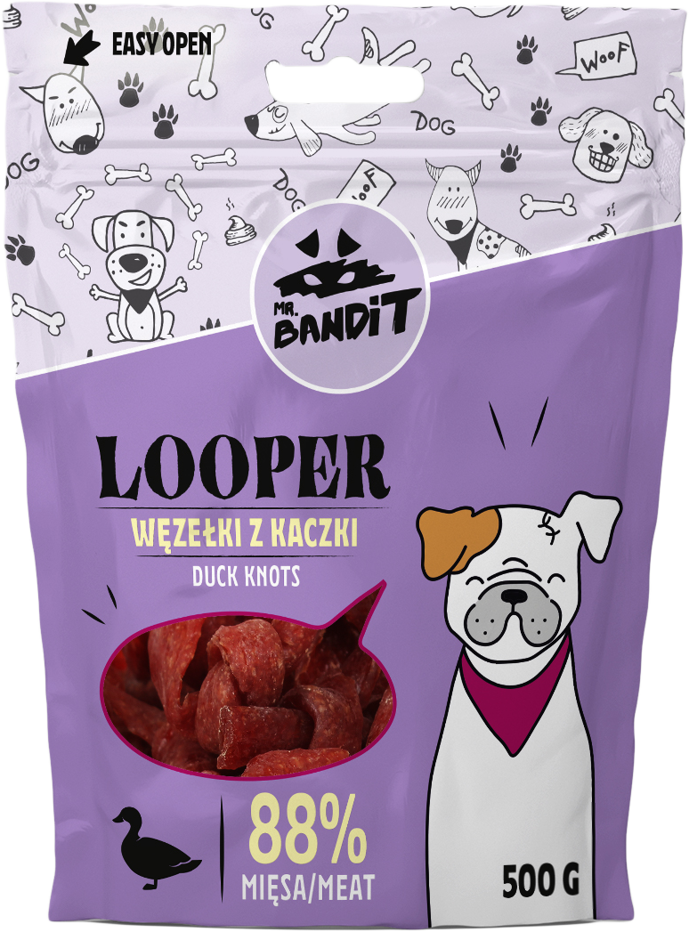 LOOPER - ducks knots - Treats for dogs and cats. Mr. Bandit Treats | Store